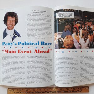 1978 Authentic Official Dixie 500 Winston Cup Racing Program, Atlanta ...