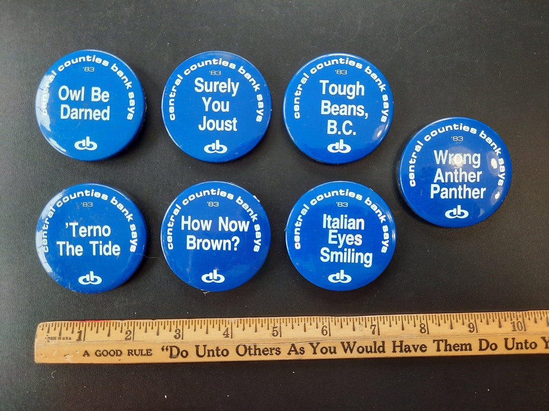 Vintage Collection of (7) Central Counties Bank, Penn State University ...