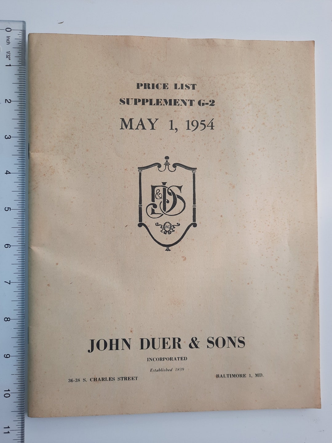 1954 John Duer & Sons Cabinetry, Upholstery and Hardware Catalog ...