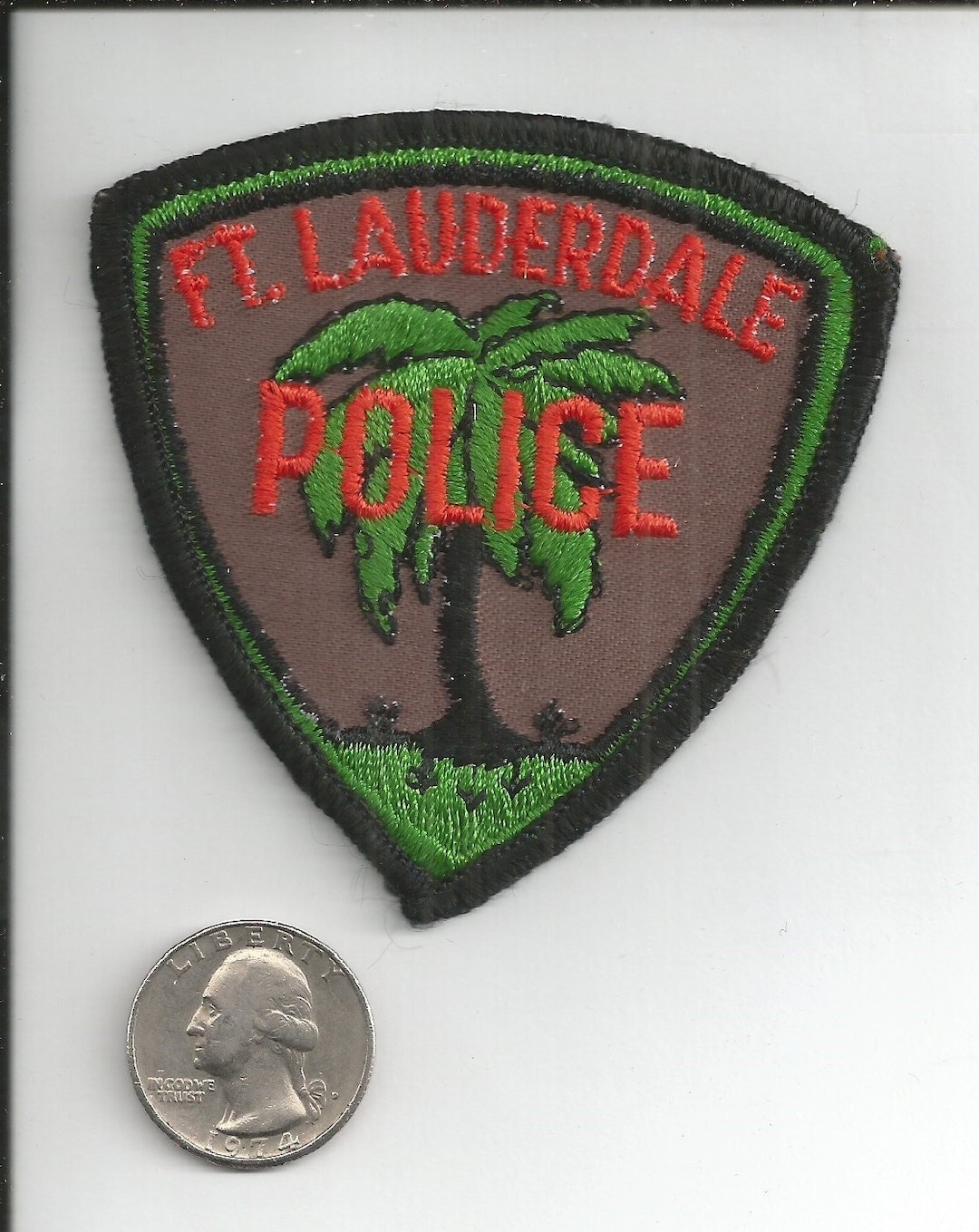 Vintage Official Authentic Police Patch: Ft. Lauderdale Police, Fort ...