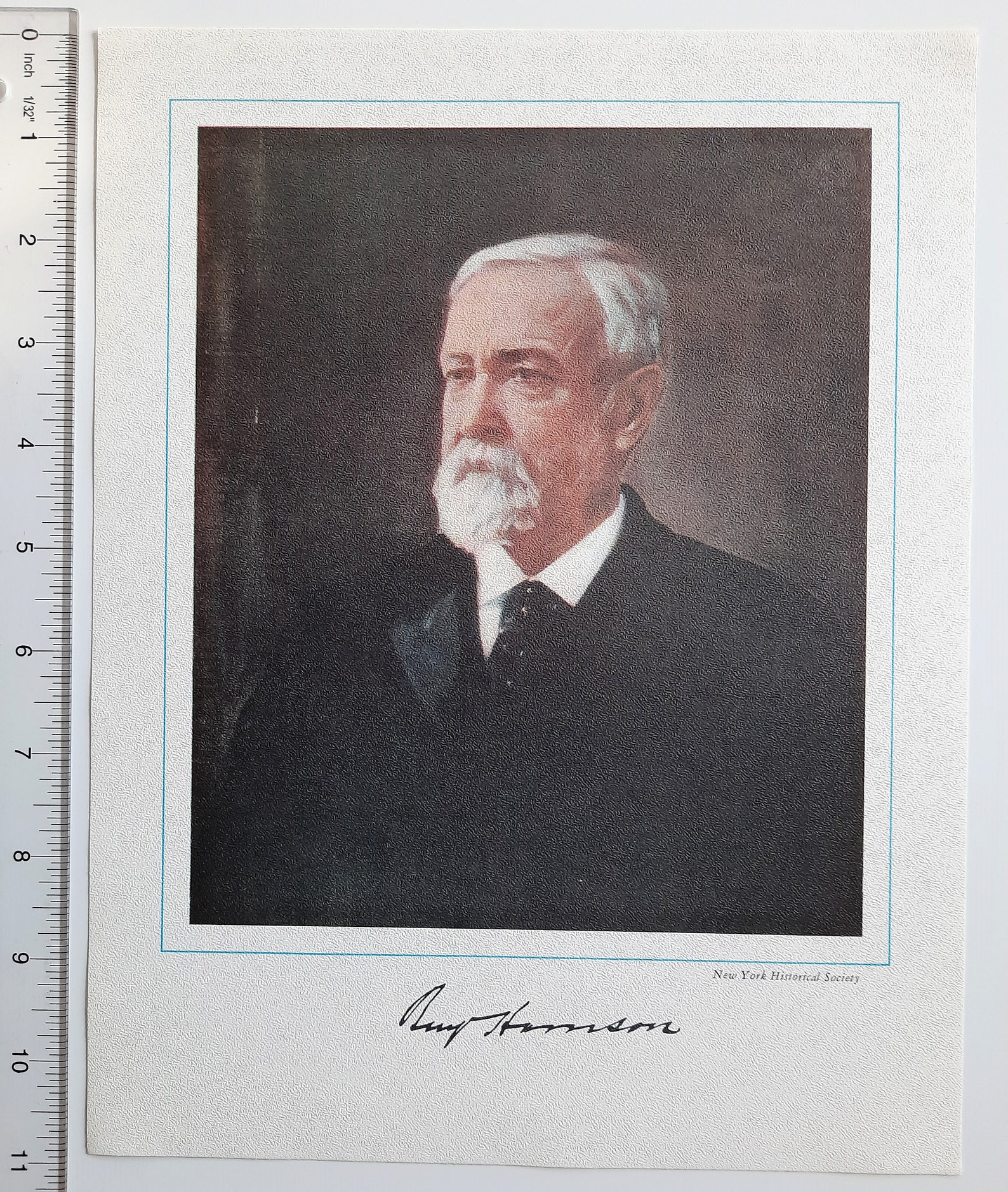 Vintage Original 1965 Print of United States U.S. President Benjamin ...