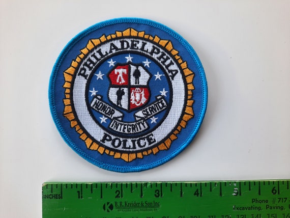 Vintage Official Authentic Police Patch: Philadelphia Police - Etsy