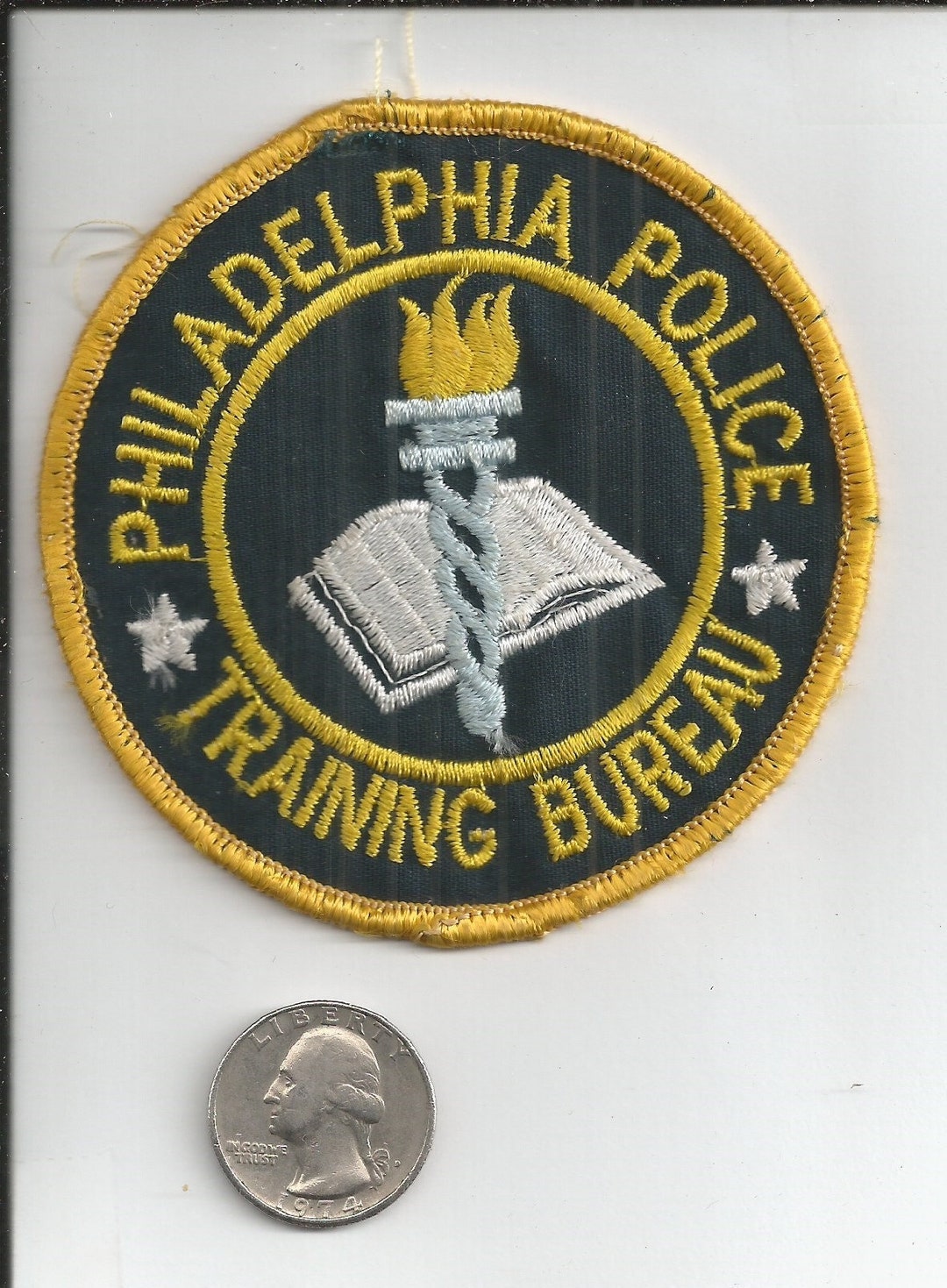 Vintage Official Authentic Police Patch: Philadelphia Police Training ...