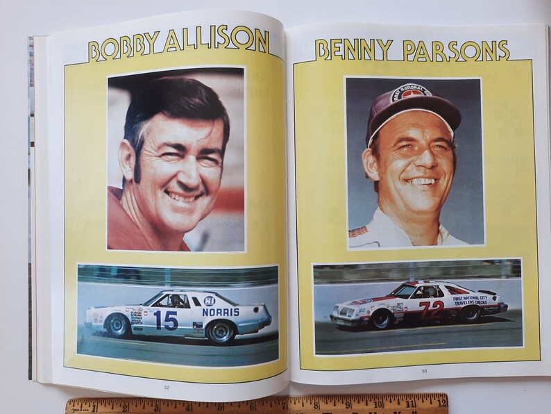 1978 Authentic Official Dixie 500 Winston Cup Racing Program, Atlanta ...
