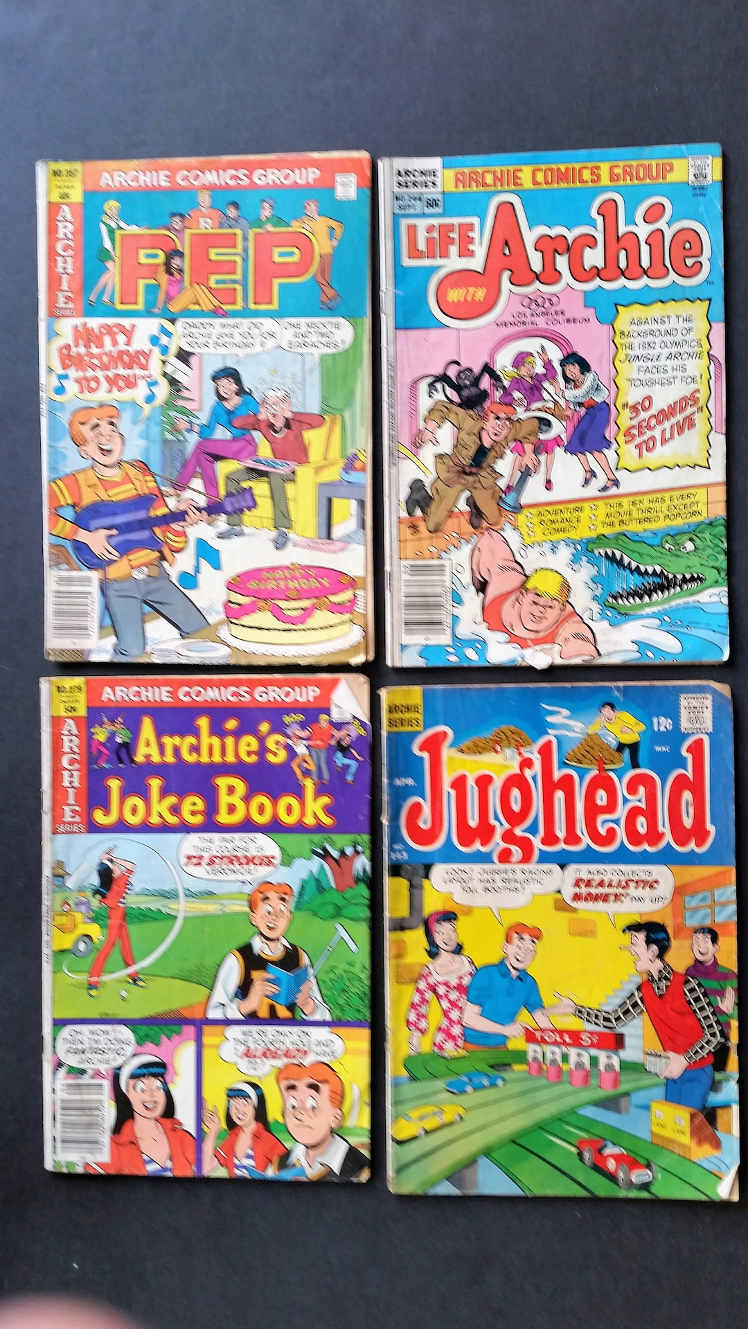 Vintage Lot of 4 Archie Series Comic Books: No. 143 Apr. 1967, No. 357 ...