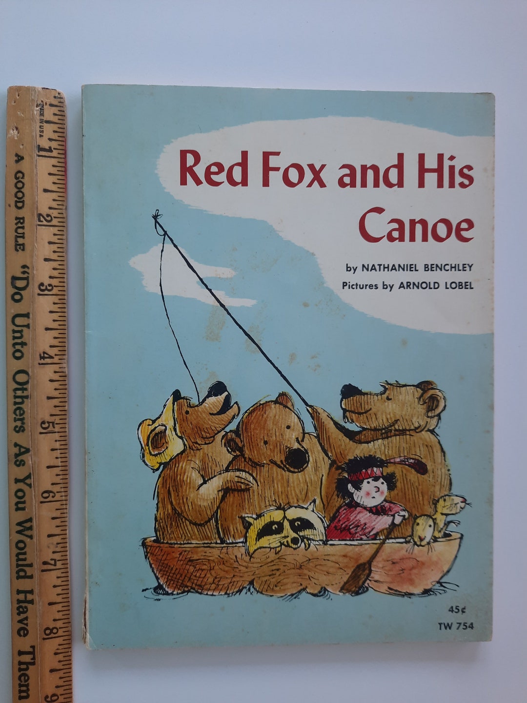 Vintage 1965 Children's Book: Red Fox and His Canoe by Nathaniel ...