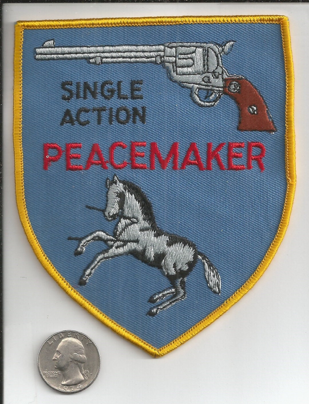 Vintage Official Authentic Colt Firearms Single Action Peacemaker ...