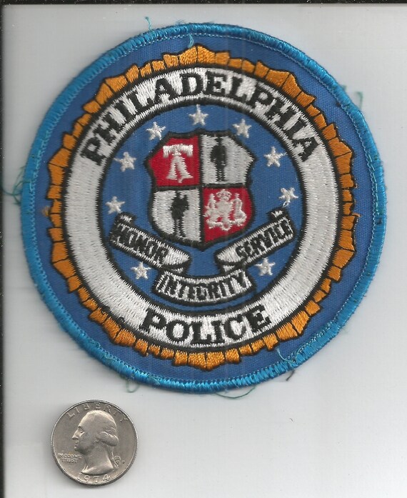 Vintage Official Authentic Police Patch: Philadelphia Police - Etsy