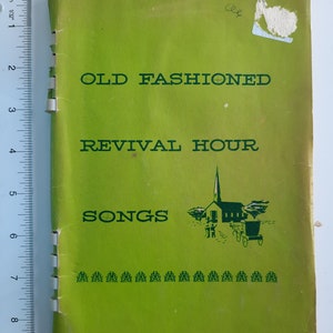 Original 1950 Old Fashioned Revival Hour Songs 129 Christian - Etsy