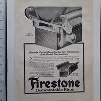 1913 Firestone Tires and Chevy Chase Country Club Very Old Original ...