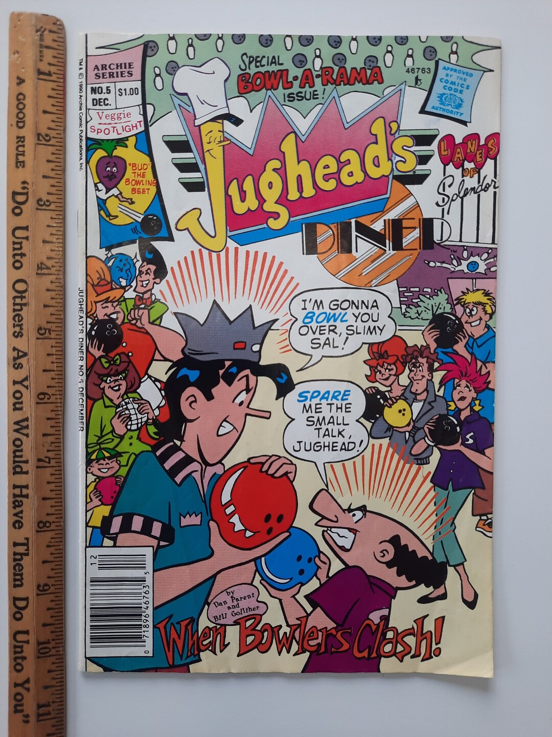 Vintage Original Archie Series Comic Book: Jughead's Diner, Bowl-a-rama ...