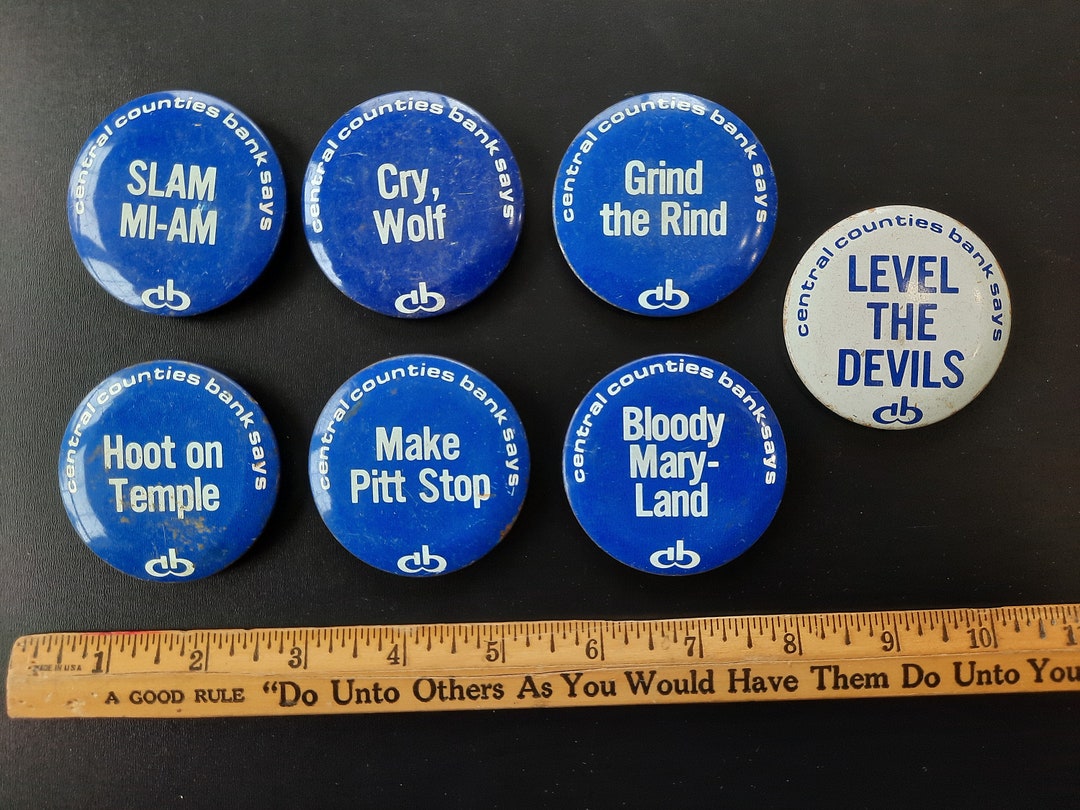 Vintage Collection of 7 Central Counties Bank, Penn State University ...