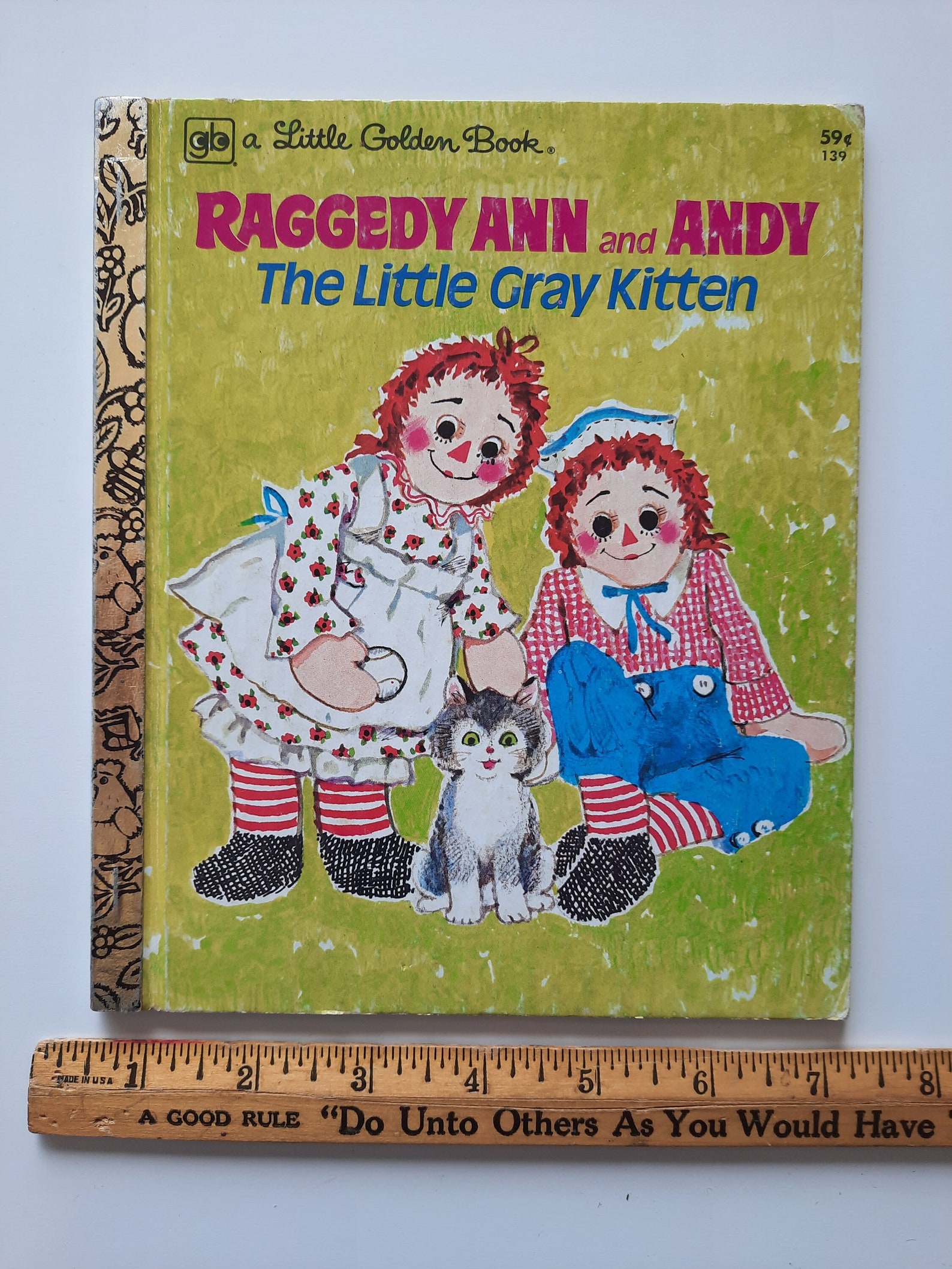 1978 Little Golden Book: raggedy Ann and Andy - Etsy