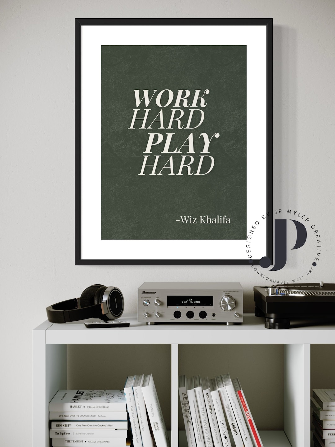 Cool Motivational Quote Poster / Rap Lyric Decor / Printable Wall Art ...