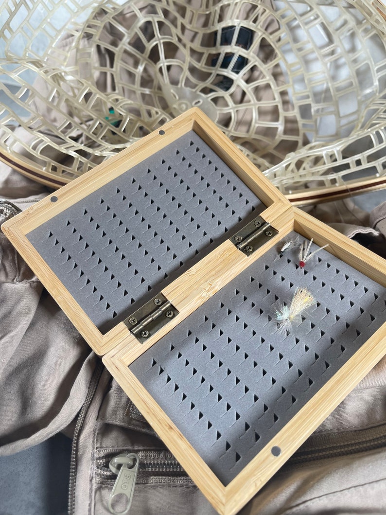Fly Fishing Fly Box Fly Fishing Gift Personalized Fly | Etsy
