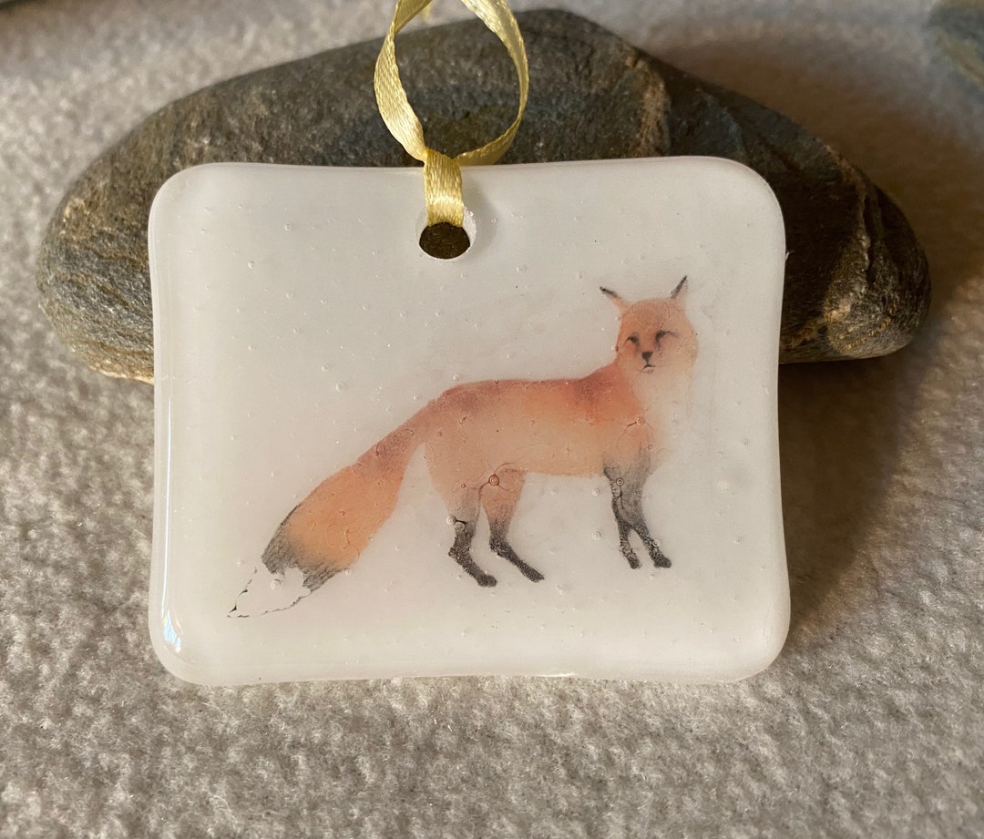 Fused Glass Fox Collection All About Foxes - Etsy