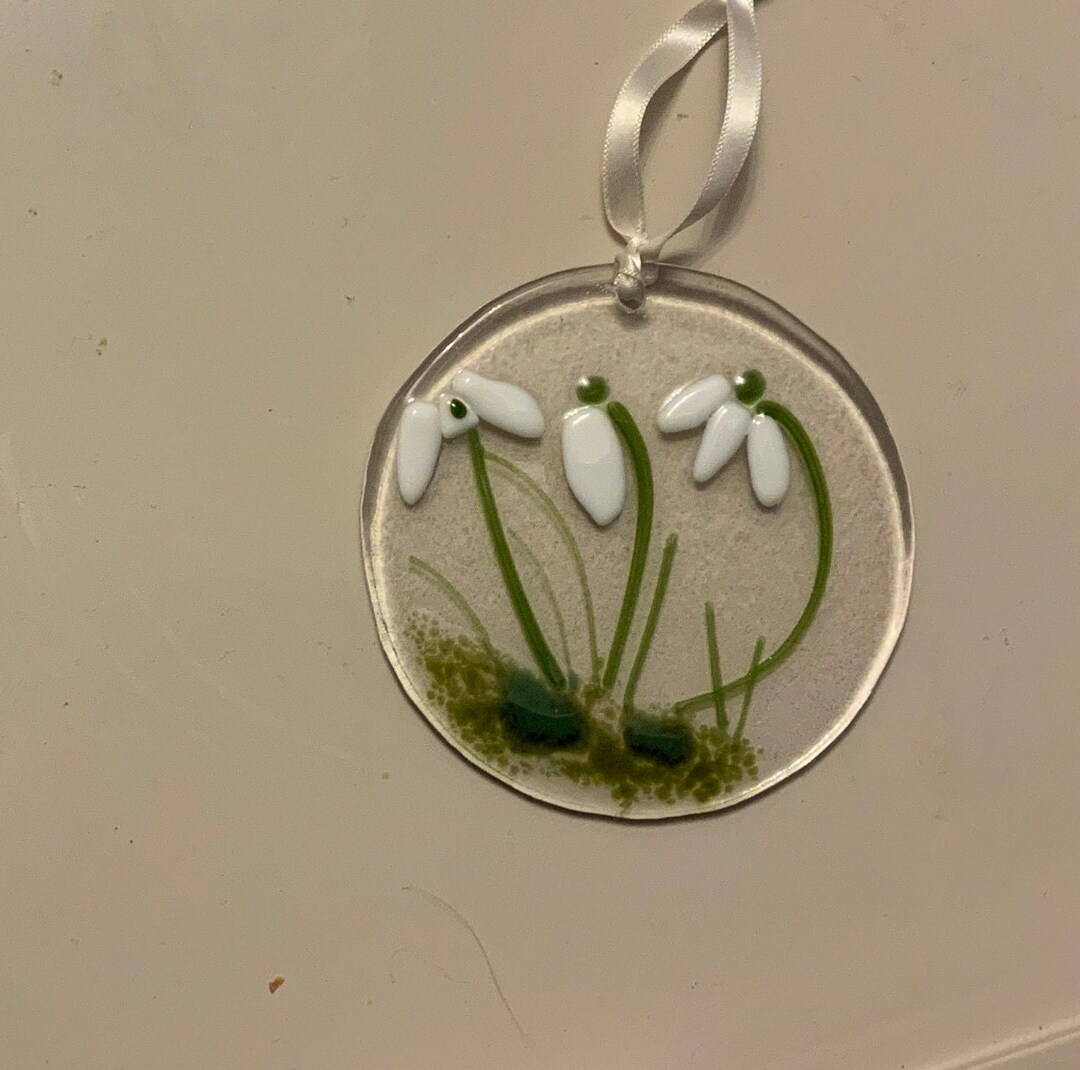 Snowdrop Hanging - Etsy UK