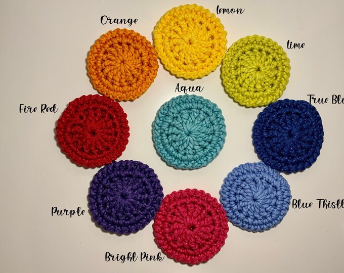 Easter Rabbit Dish Scrubbies Choose Color and 2 Through 8 Easter Bunny ...