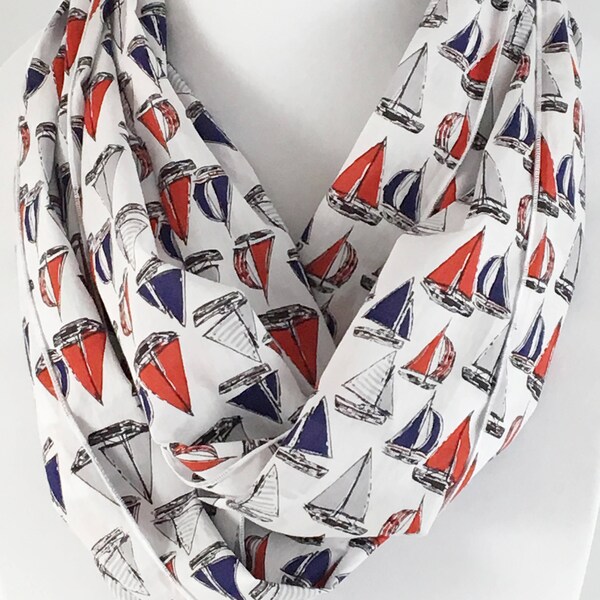 Red White Blue Scarf - Etsy