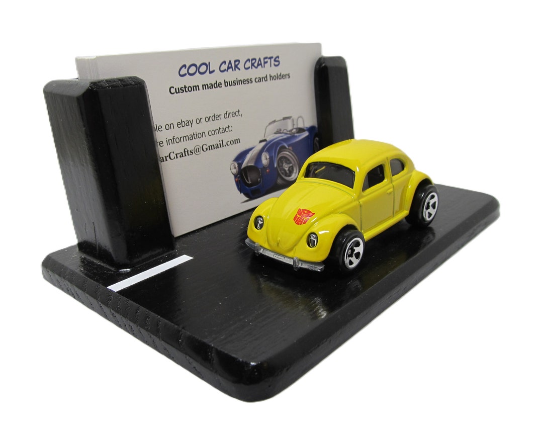 VW Beetle /bug Business Card Holder Desk Art for Transformer Fans - Etsy