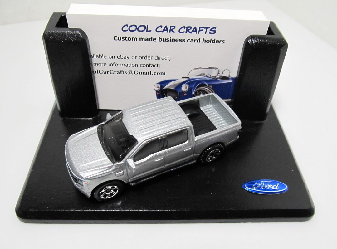 F-150 Lightning Pick up Truck Business Card Holder 3 Options - Etsy