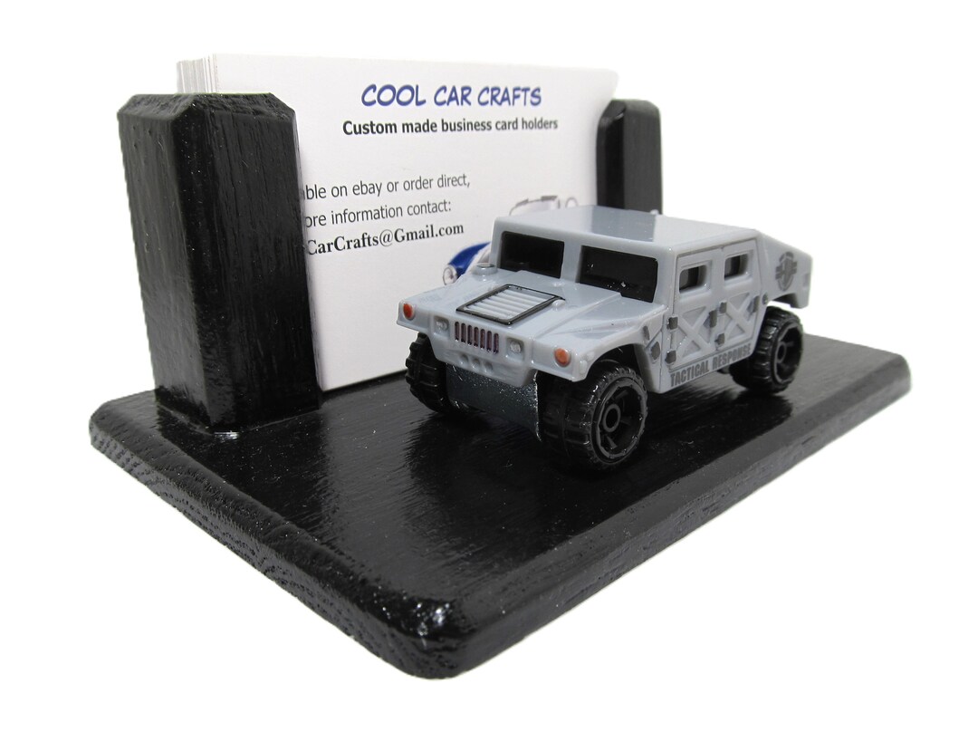 Humvee Business Card Holder: off Road Functional Desk Art - Etsy