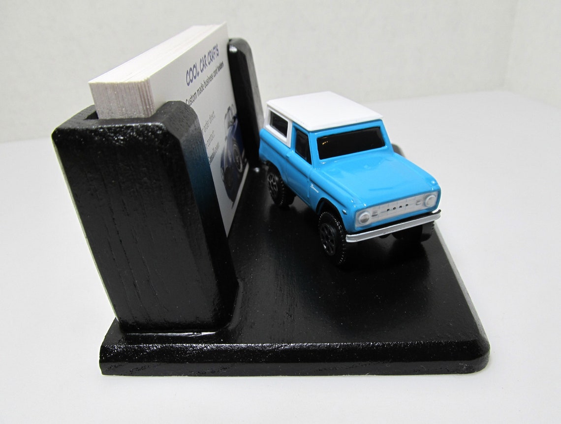 Classic Ford Bronco Business Card Holder 2 Options - Etsy