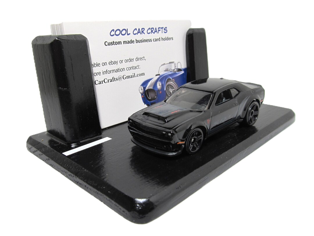 Dodge Challenger Demon Business Card Holder "street Scene" (last One ...