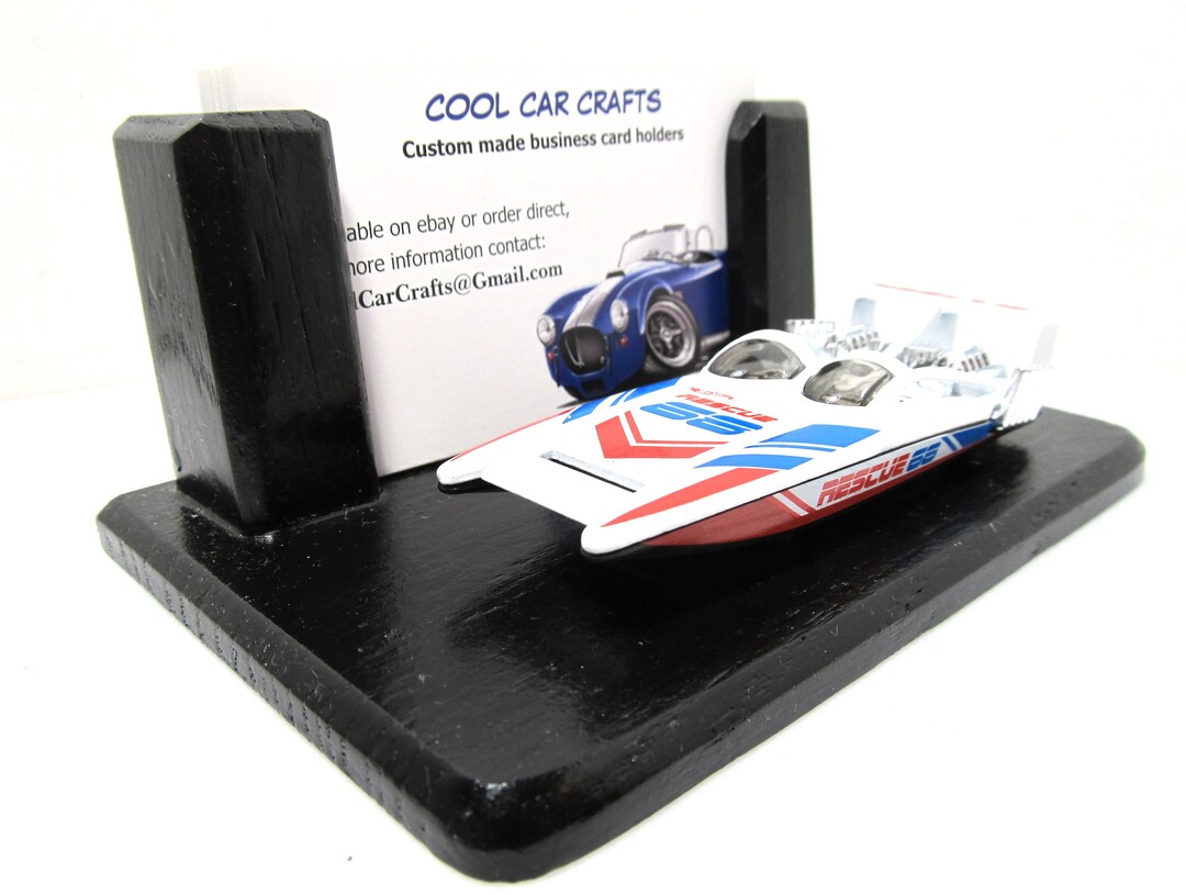 Speedboat Business Card Holder - Etsy