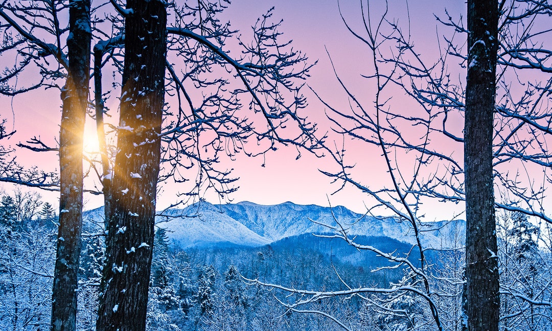 Mt Leconte Winter - Digital Download - Fine Art Photography From ...