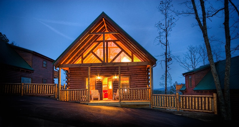 Smoky Mountains Resort Cabin Digital Download Stock Photography ...