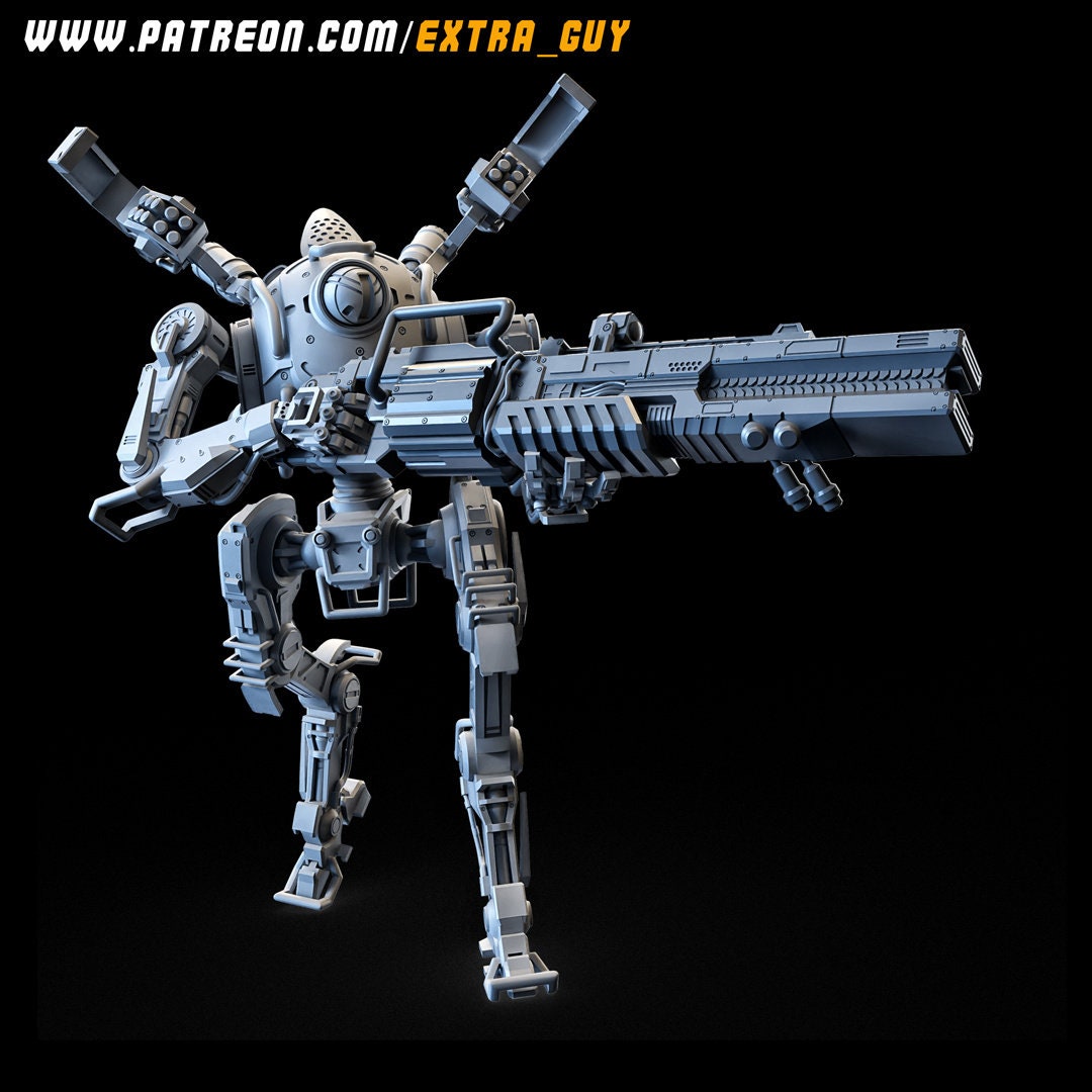 Robot Titan 100mm poseable - Etsy