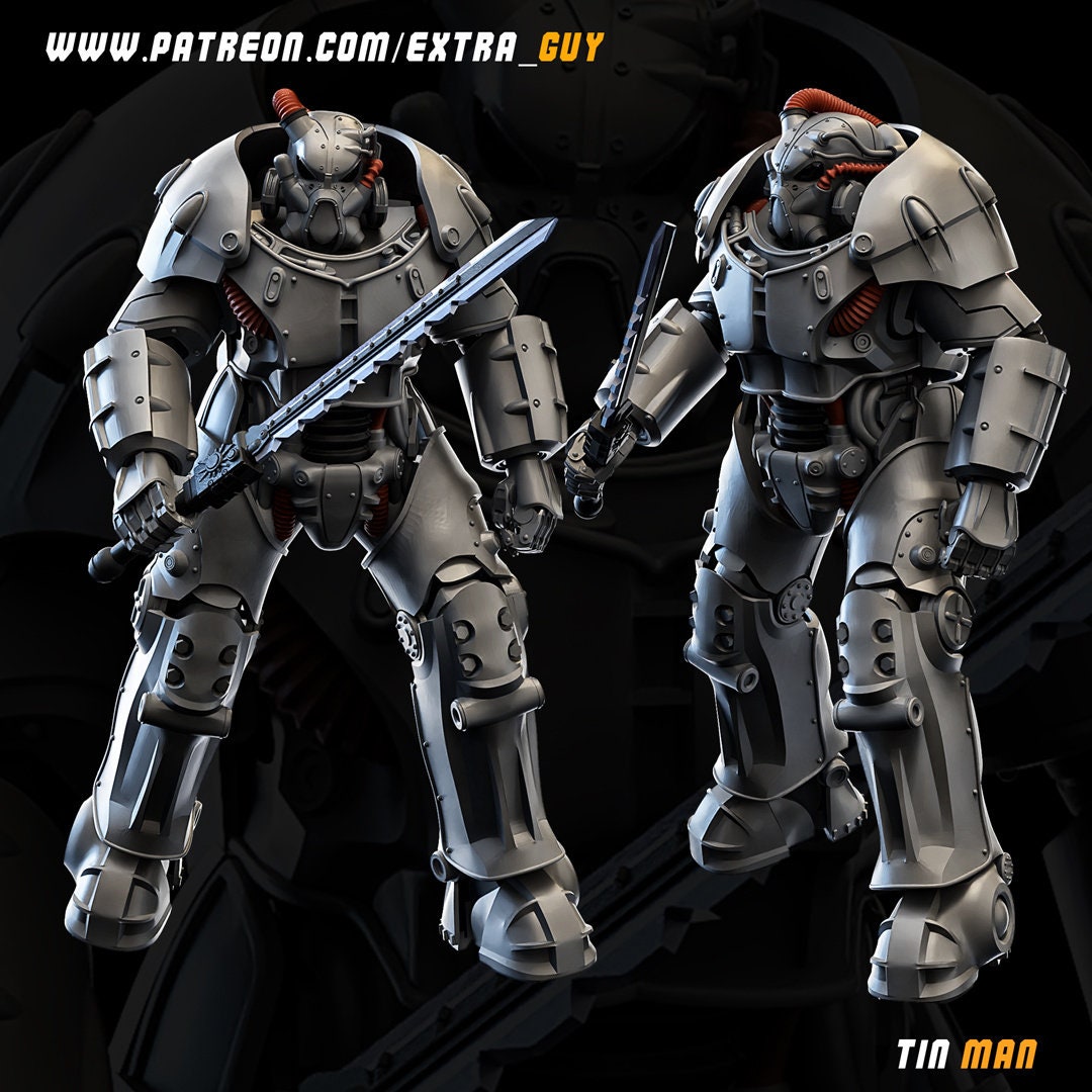 Tin Man 100mm (multipart Kit) - Etsy
