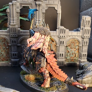 Age of Sigmar, Chaos Lord on Karkadrak - Etsy