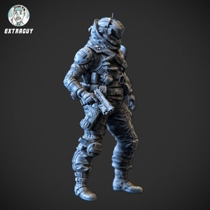 A Man and His Robot 100mm (poseable) - Etsy