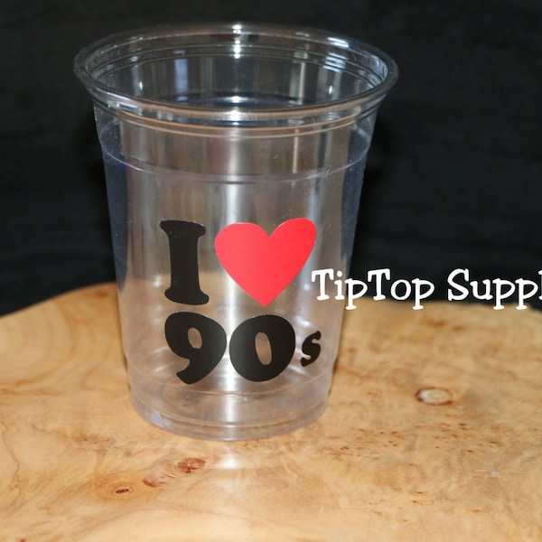 90s Water Cup Decal - Etsy
