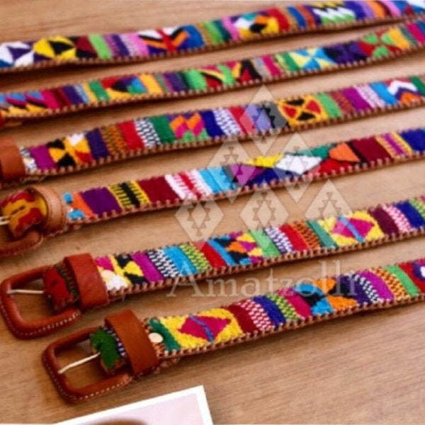 Mexican Leather Belt - Etsy
