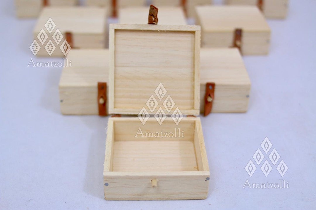 LOT OF 6 Mexican Handmade Wooden Boxes Model Chico - Etsy