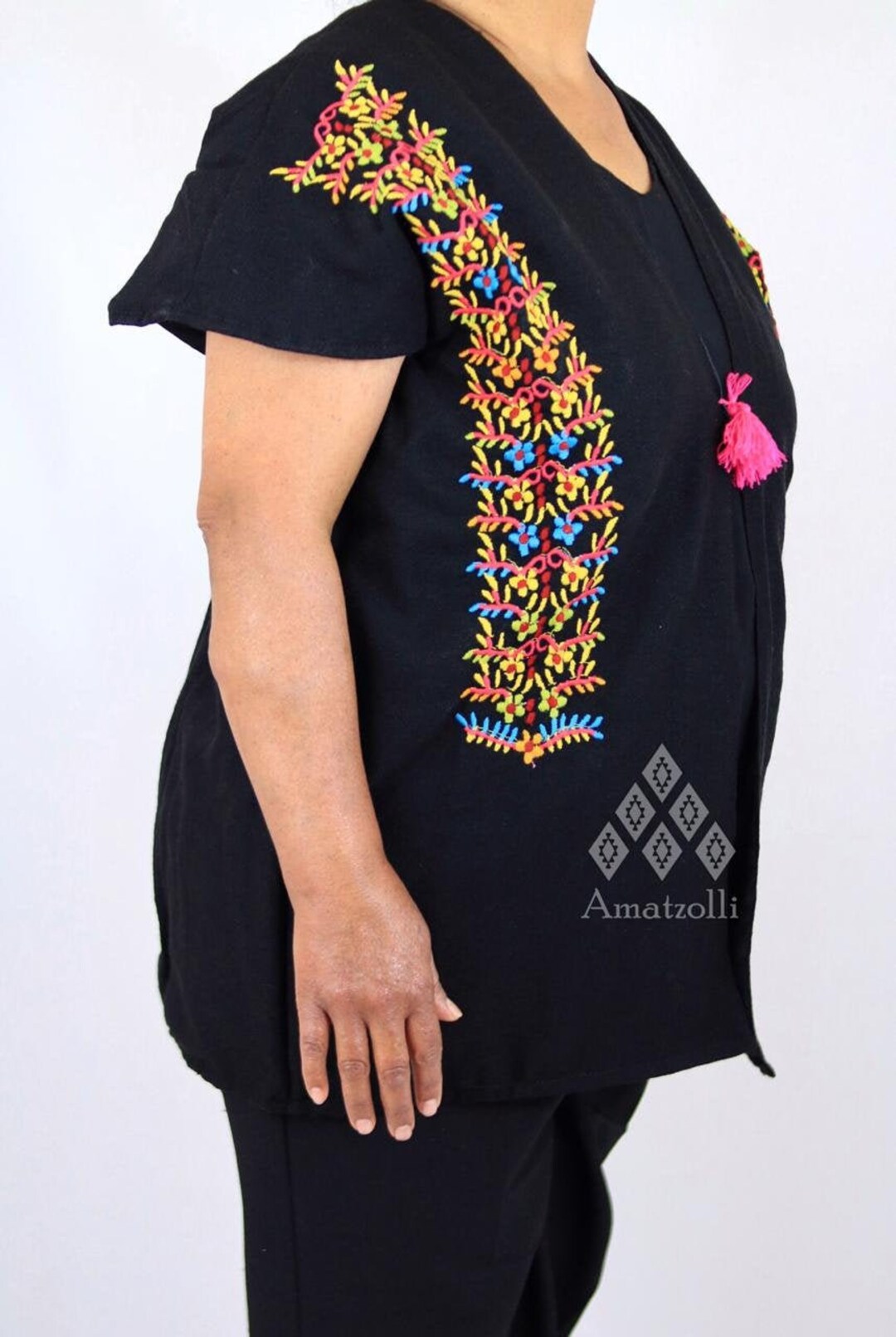 Mexican Vest With Typical Relief Model - Etsy