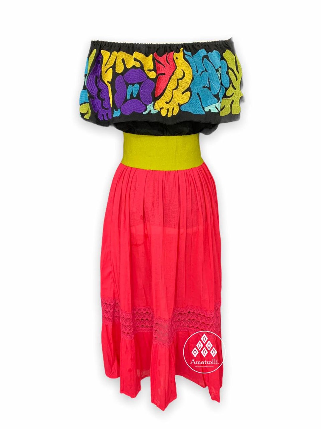 Conjunto Campesina de Falda Faja y Blusa mod. Nirvana - Etsy Österreich