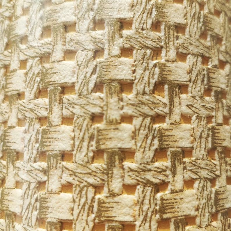 Wicker Pattern Wallpaper Roll in Package, Vintage Wallcovering Tapete ...