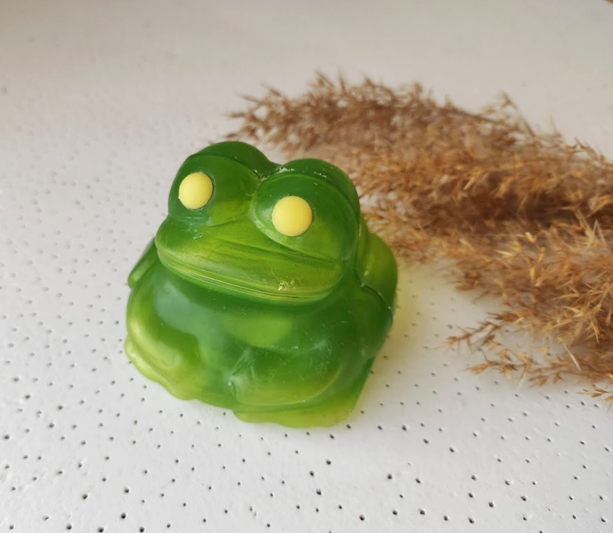 Figurines & Knick Knacks Vintage Toy Frog Toad Soviet USSR Green ...