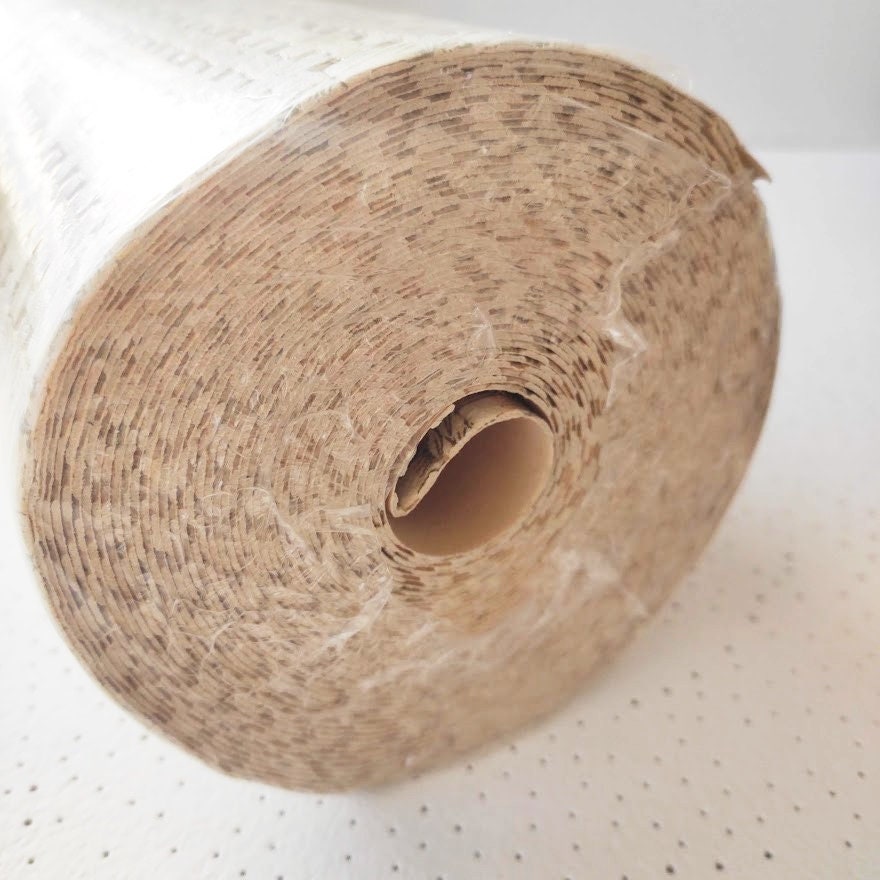 Wicker Pattern Wallpaper Roll in Package, Vintage Wallcovering Tapete ...