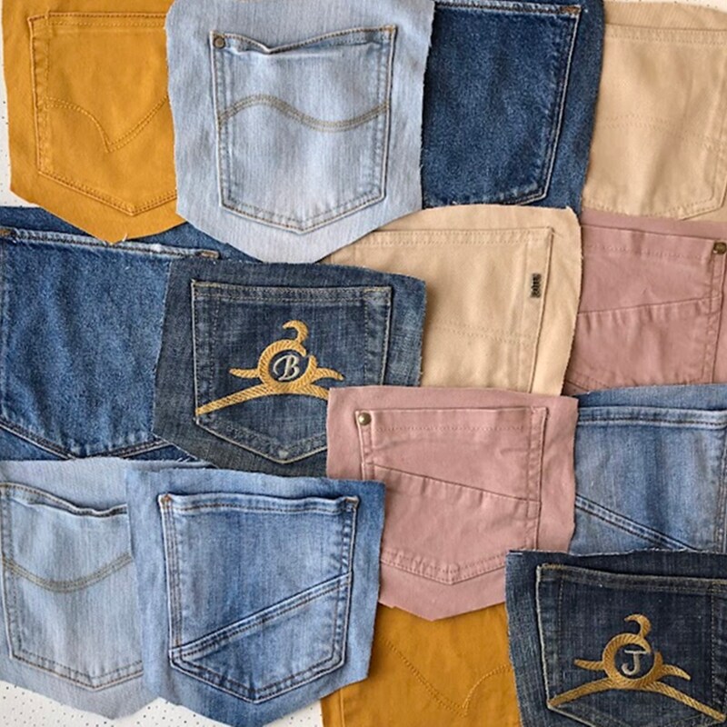 Denim Pockets - Etsy