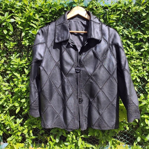 Patchwork Leather - Etsy UK