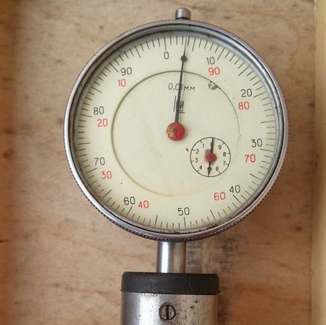 Industrial Micrometer Dial-type Gauge Kit in Wooden Box - Etsy
