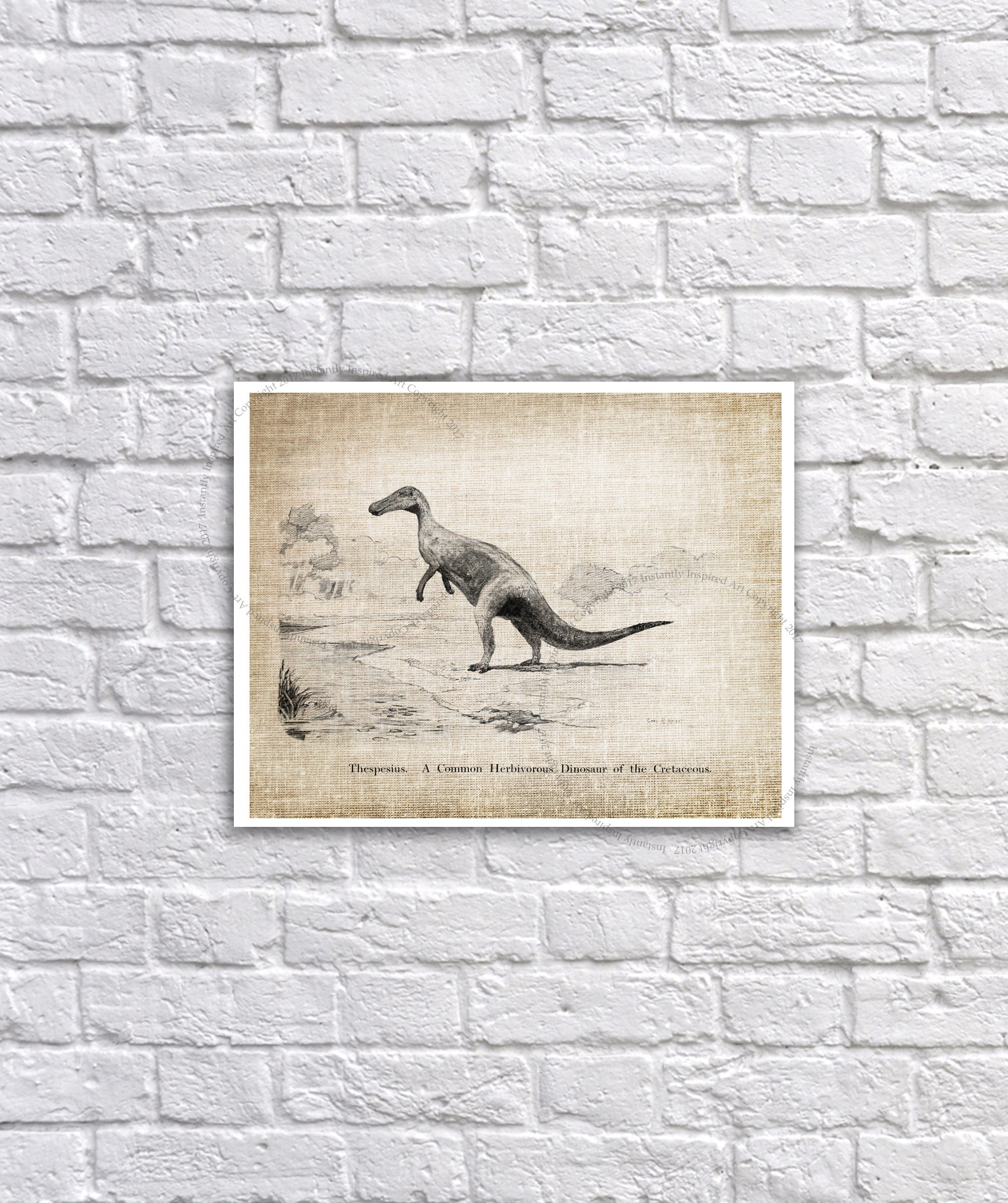 Dinosaur Nursery Kids Room Decor Set of 4 Printable Decor Stegosaurus ...