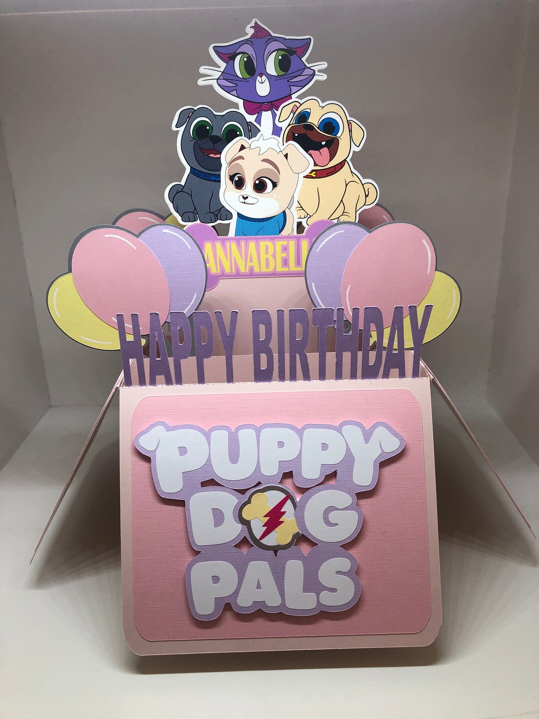 Puppy Dog Pals Pop up Centerpiece - Etsy