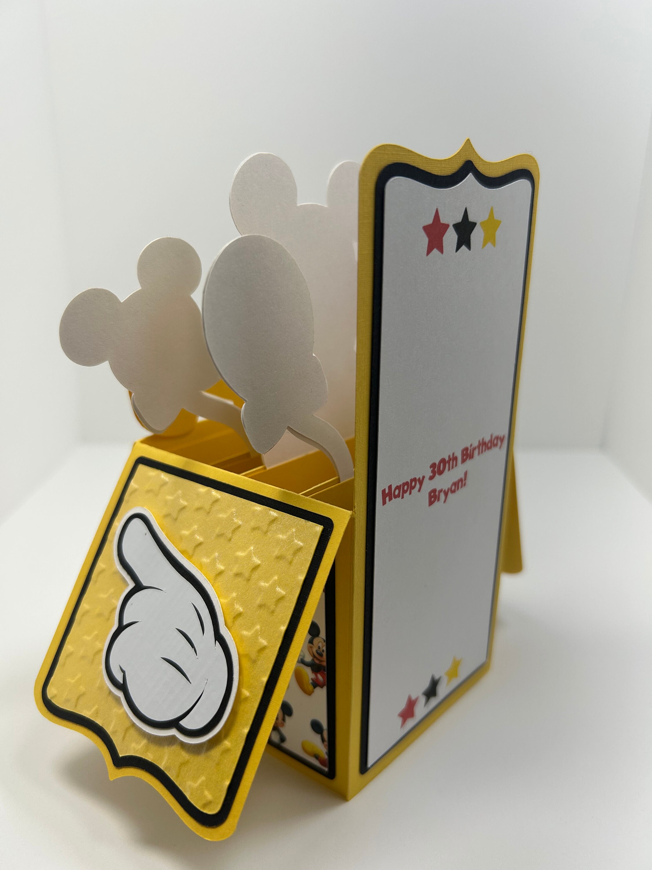 1 Oh Mickey Birthday Pop up Card - Etsy