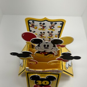 1 Oh Mickey Birthday Pop up Card - Etsy
